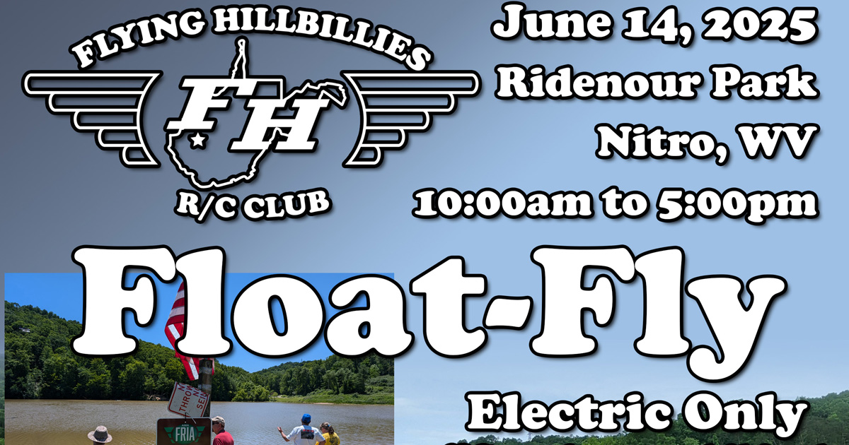 Float Fly at Ridenour Lake – Flying Hillbillies RC Club
